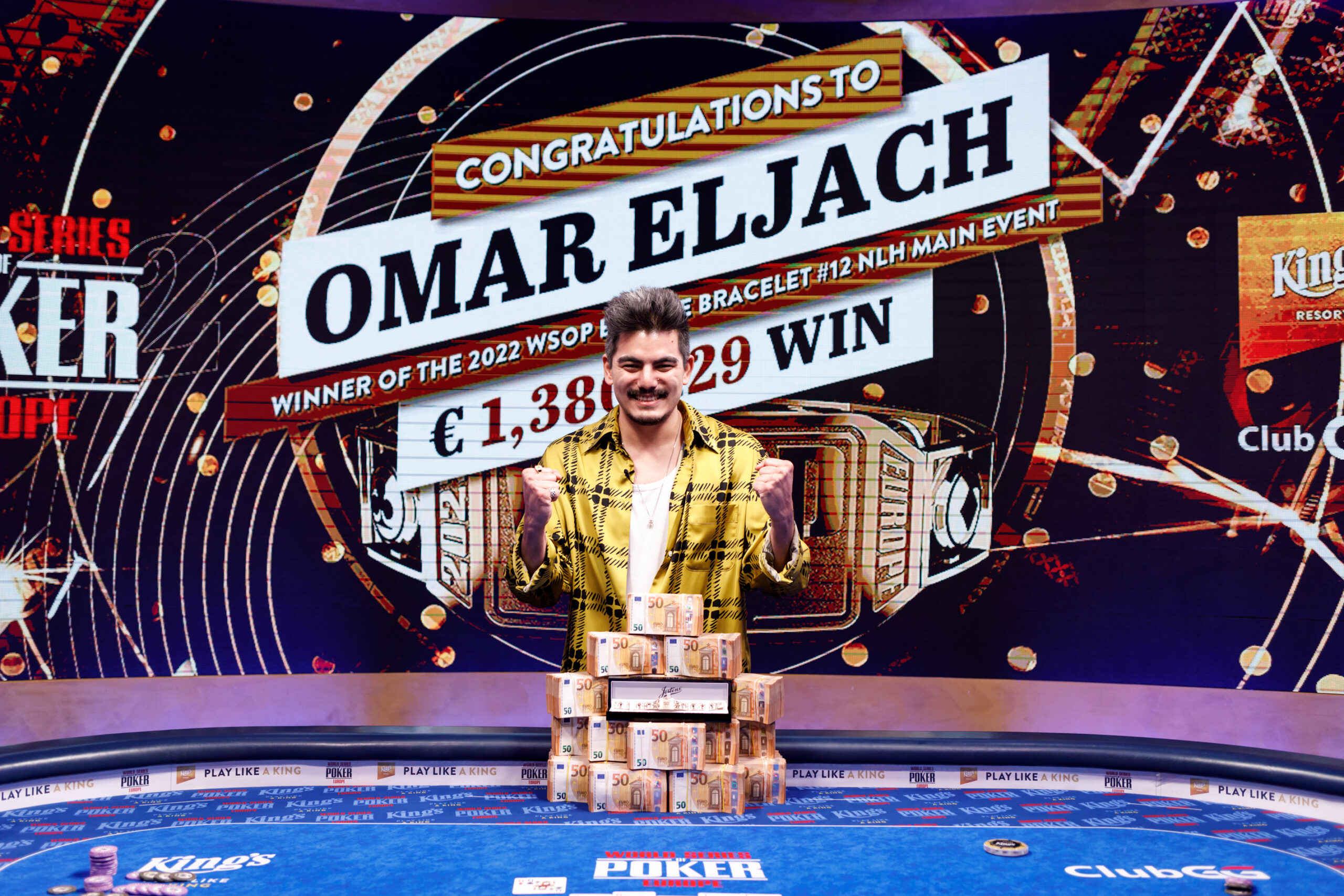 Live Poker | King's WSOPE: Marathon Sieg für Omar Eljach, Platz 6 für ... Live Poker | King's WSOPE: Marathon Sieg für Omar Eljach, Platz 6 für ...