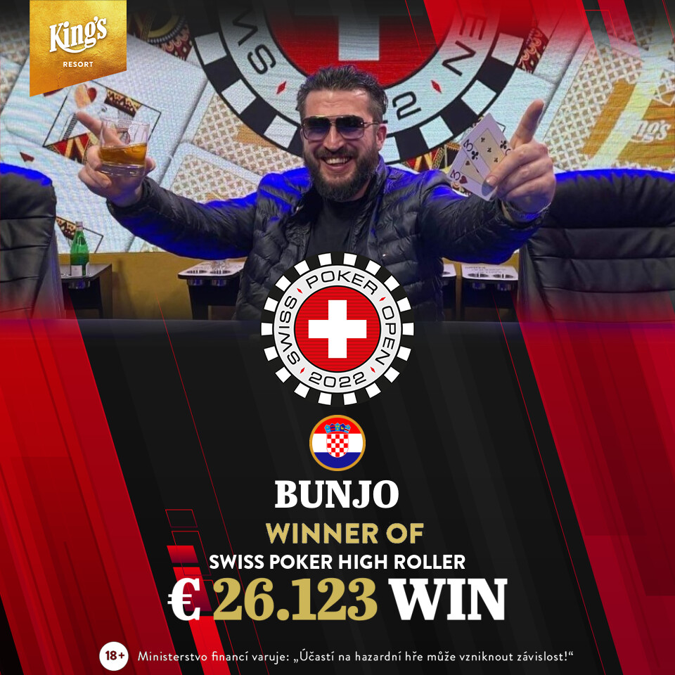 Live Poker | King's: Bunjo ist der SPO High Roller Champ | PokerFirma