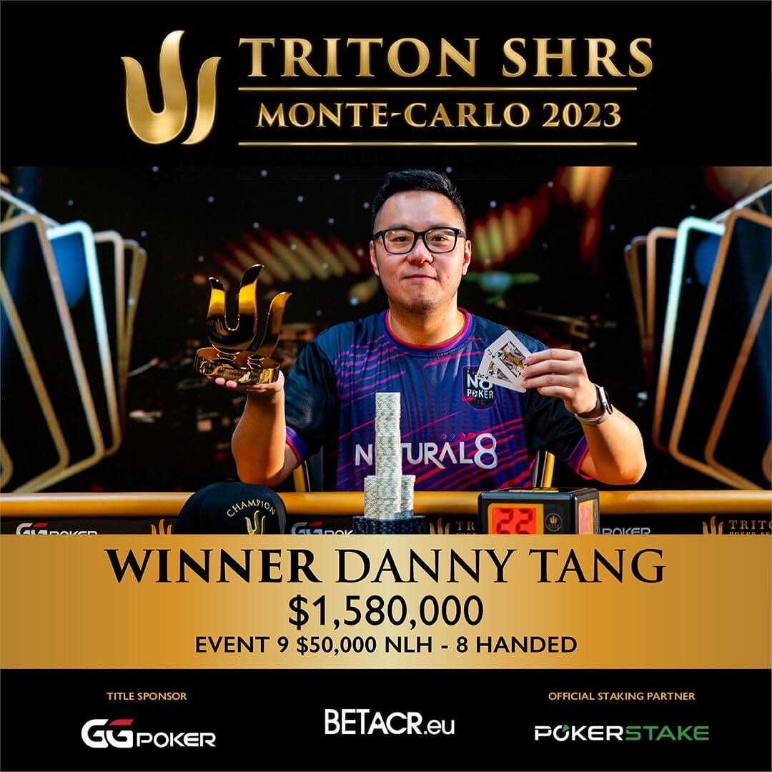 Triton Poker – Danny Tang gewinnt $1.580.000 in Monte Carlo