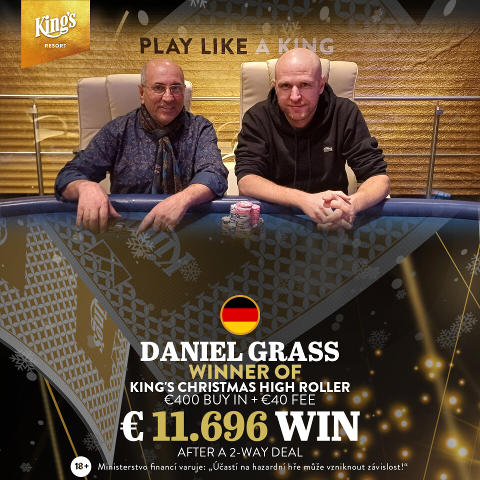 Live Poker | King's: Heads-up Deal beim Christmas High Roller | PokerFirma