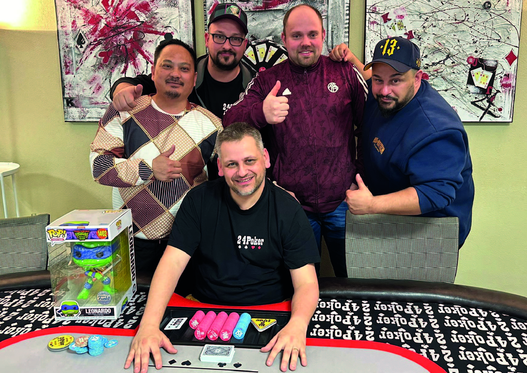 95 Entries am "Leonardos" Turtle Dienstag #2 bei 24Poker | PokerFirma