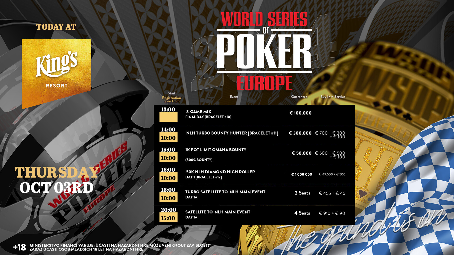 King's WSOPE: Anson Tsang führt beim 8-Game Mix | PokerFirma